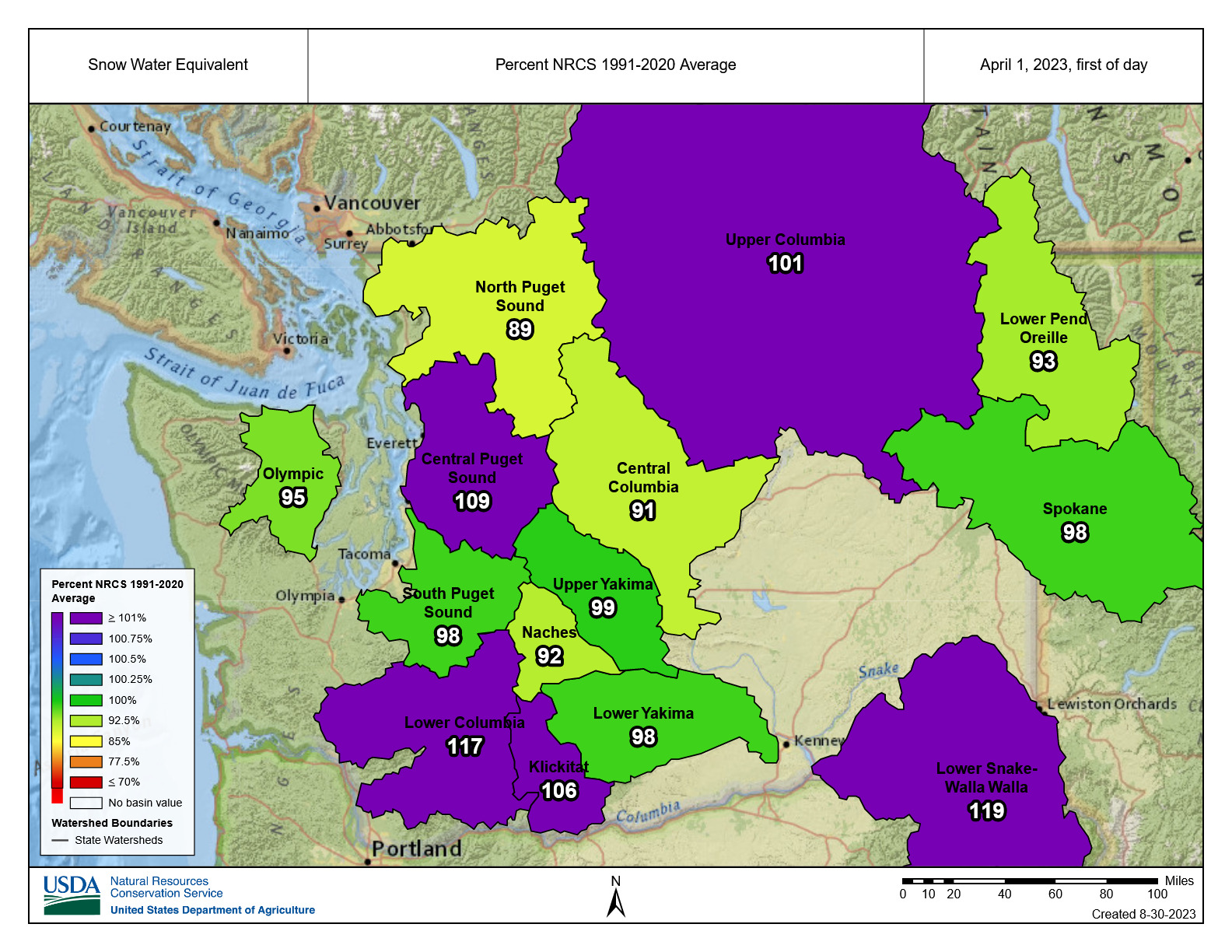 Summer 2023 Drought in Washington – Center for Environmental Law & Policy